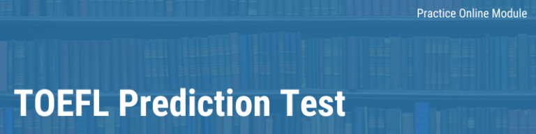 Impact Prediction Test TOEFL - Impact English Academy